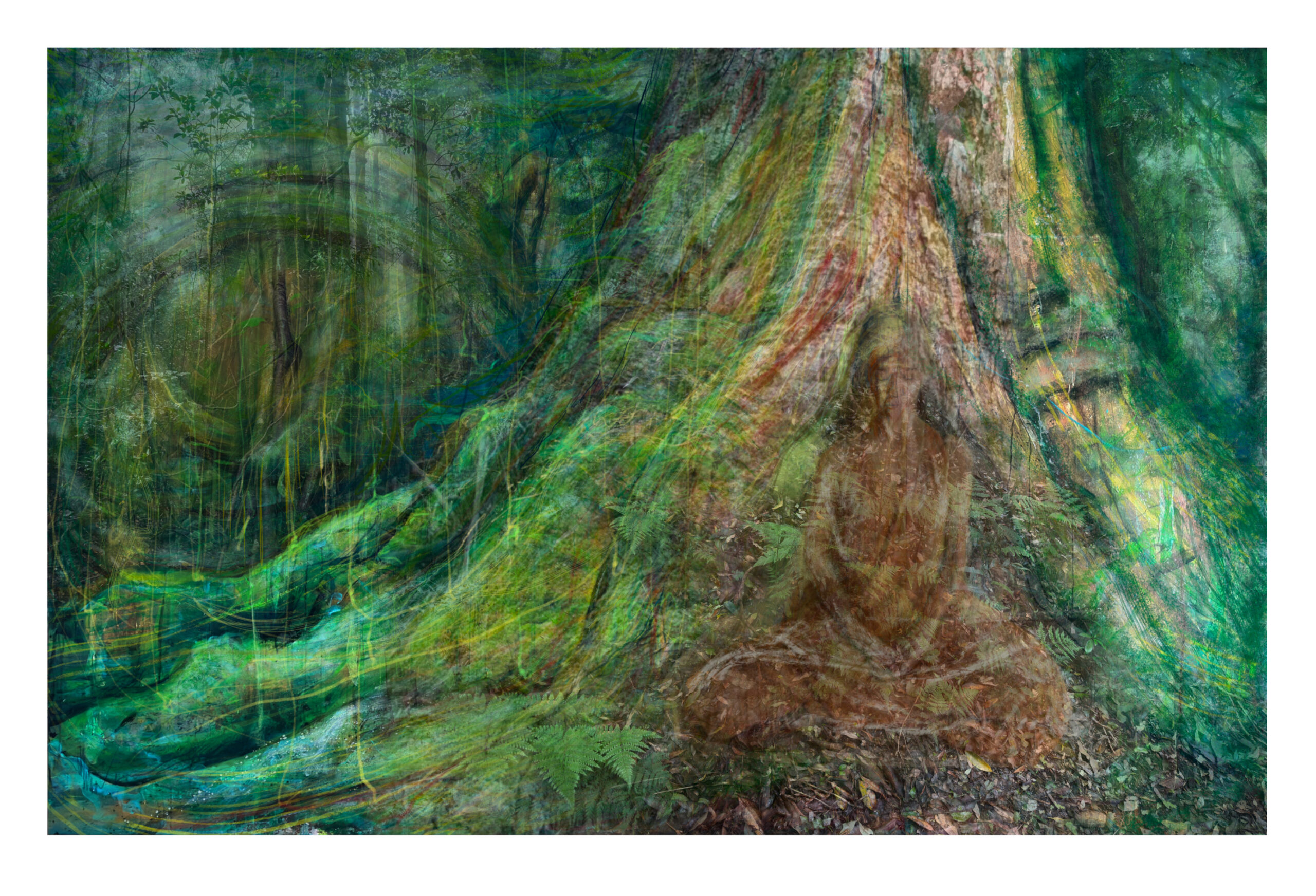 Mother Tree Meditation - Art of a questionable reality